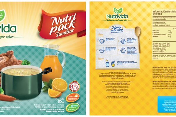 Etiqueta - Nutrivida - El Financiero
